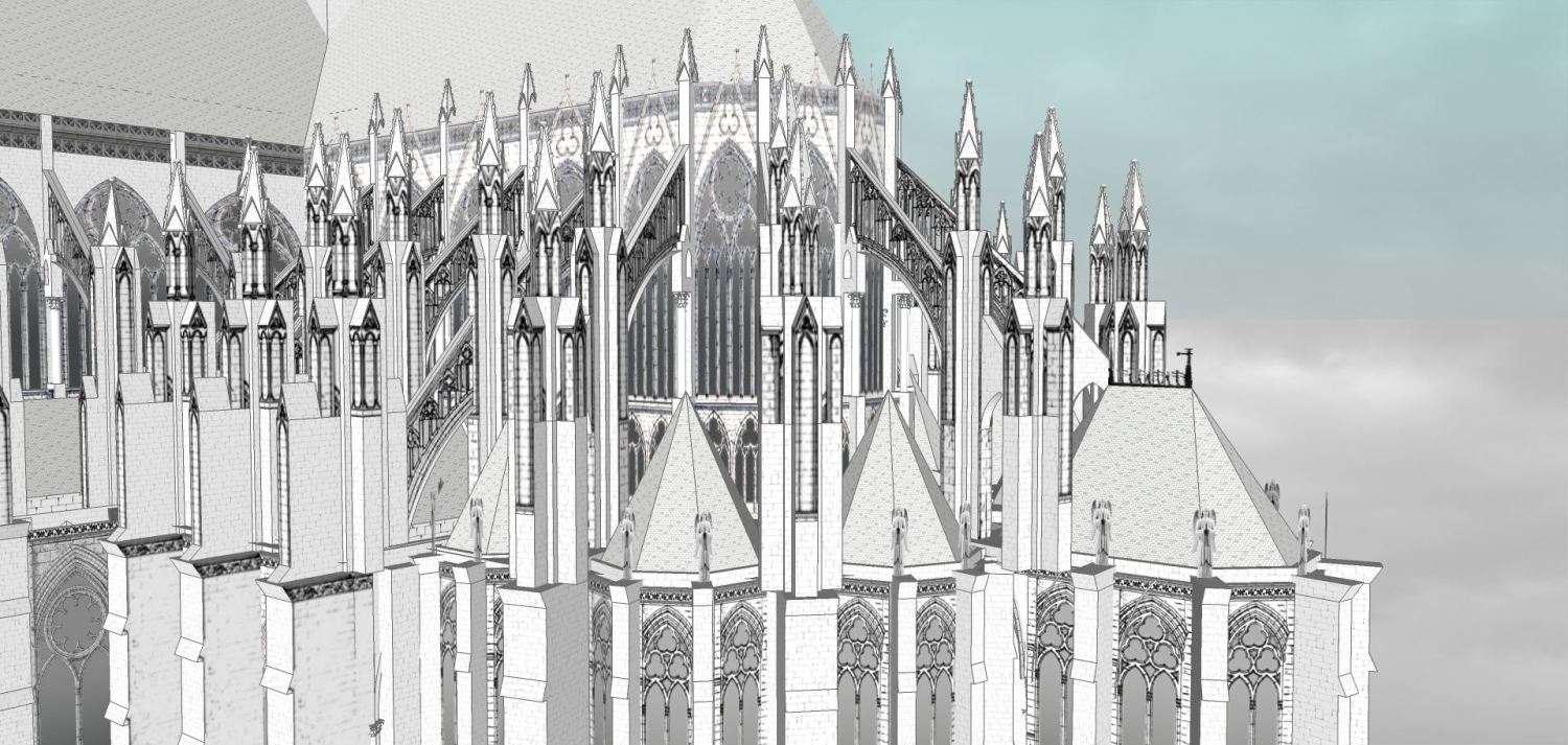 Amiens Cathedral Construction Sequences